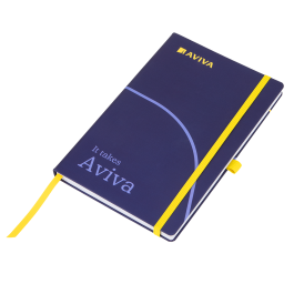 A5 Premium Notebook (Dark Purple)